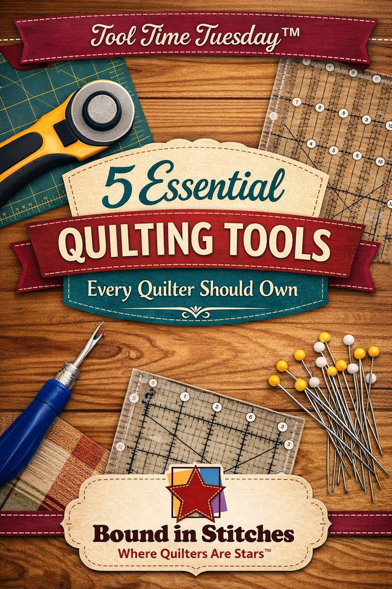 Tool Time Tuesday™ - 5 Essential Quilting Tools Every Quilter Should O ...