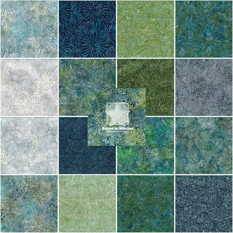 Lakeside Batiks by Wilmington Prints – Bound in Stitches