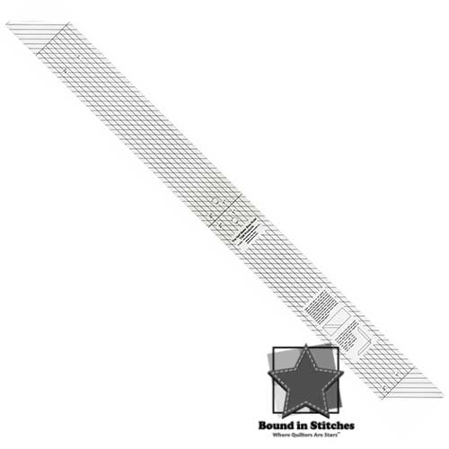 The Bias Ruler – Bound in Stitches