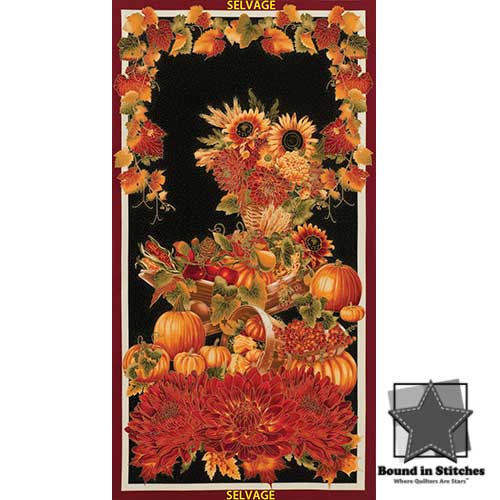 Harvest Splendor Panel – Bound in Stitches